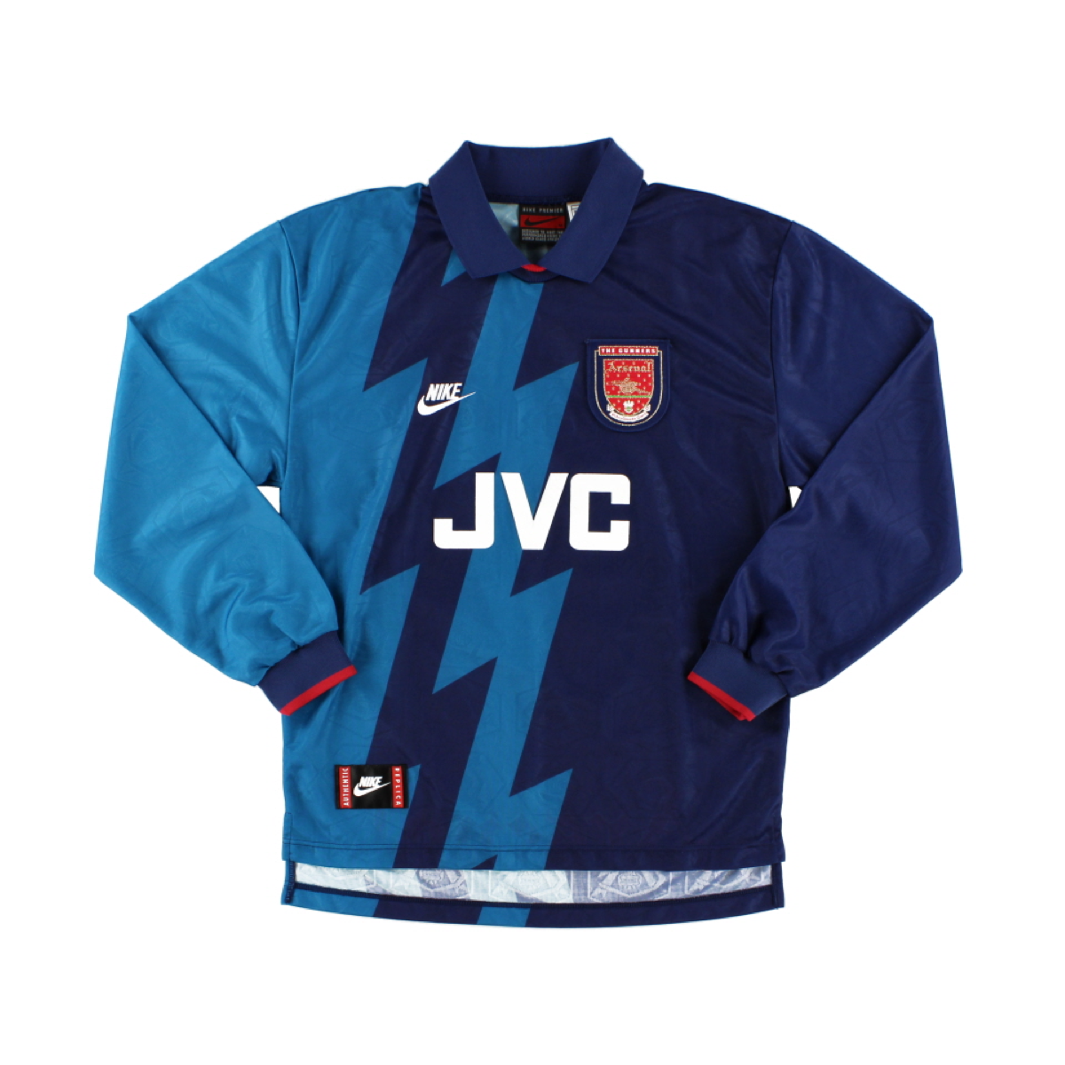1995-96 Arsenal FC Long Sleeve Away Shirt – Futgy